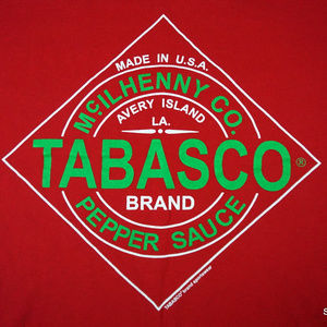 Tabasco | Shirts | Vintage Mens Tabasco Pepper Sauce Tshirt Usa Xl ...
